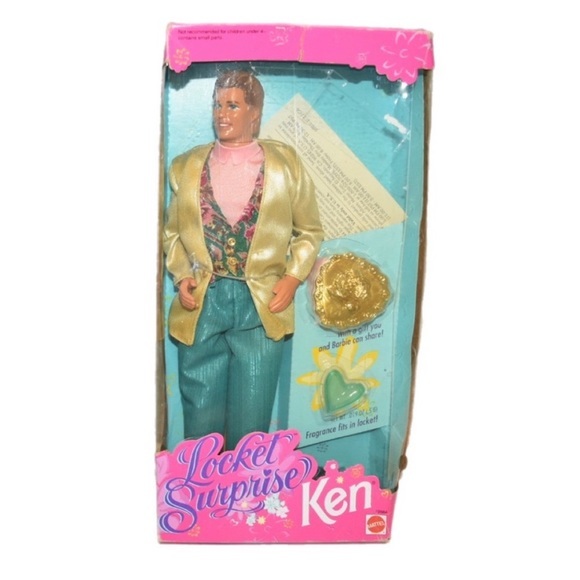 Barbie | Toys | 993 Blonde Locket Surprise Ken Barbie Doll Matell ...